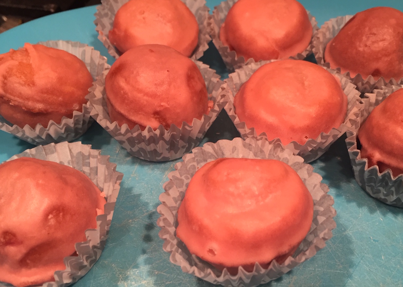 Judy Cooks – Gianna’s Cherry Cake Pops with Cherry Glaze – Flavor ...
